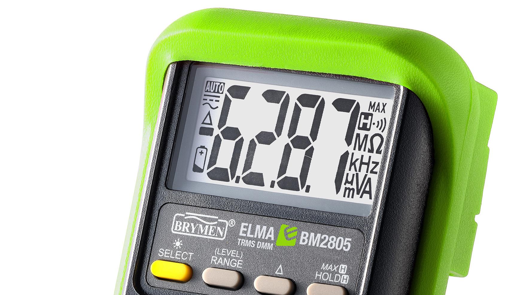Nyhet på Eliaden 2024 - Elma BM2805 Sann RMS-multimeter
