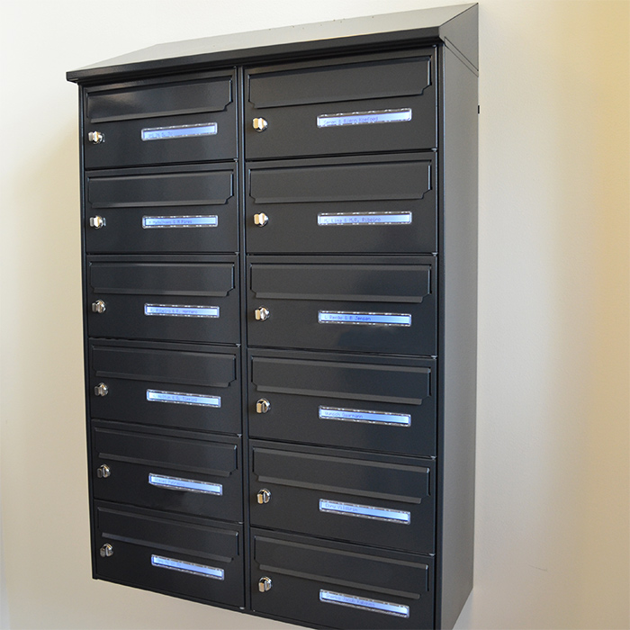 Smarte digitale postkasser til Ø-huset i København