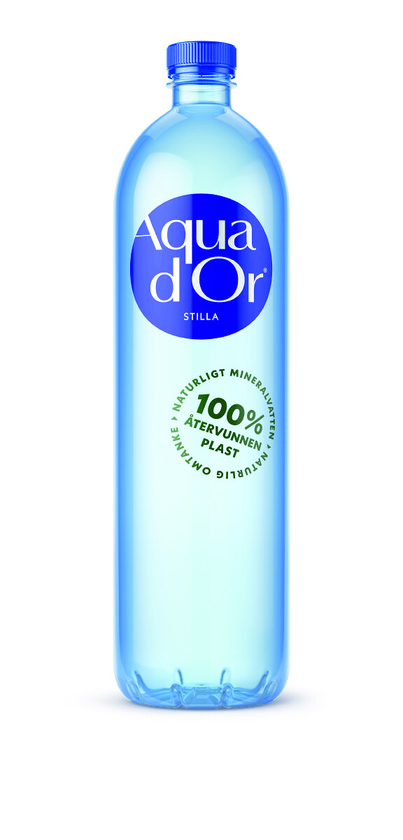 Vatten på flaska helt i rPET - Food Supply SE
