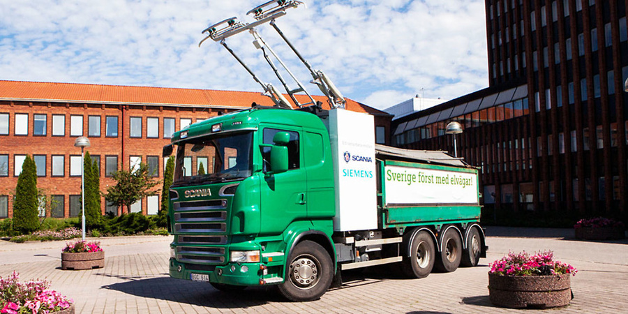 Prøver ut elektrisk lastebil