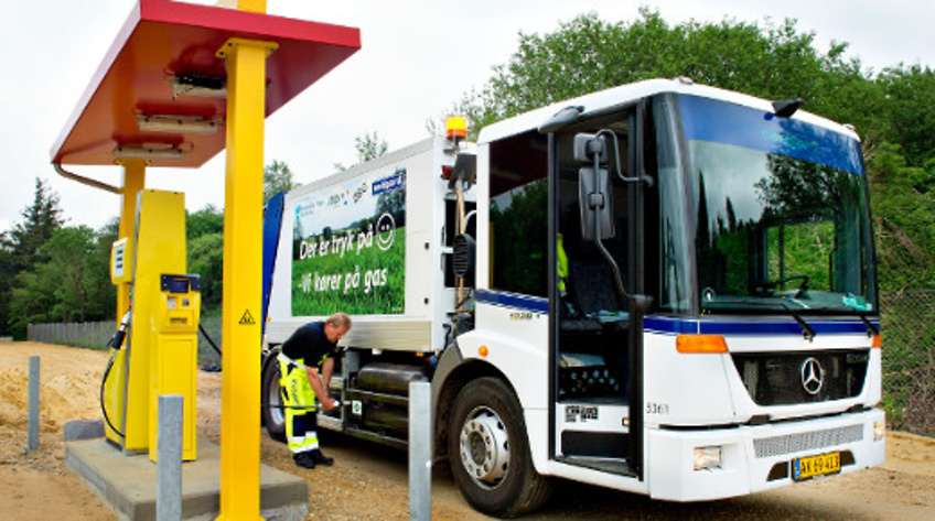 Danmark får sin femte tankstation til gasbiler