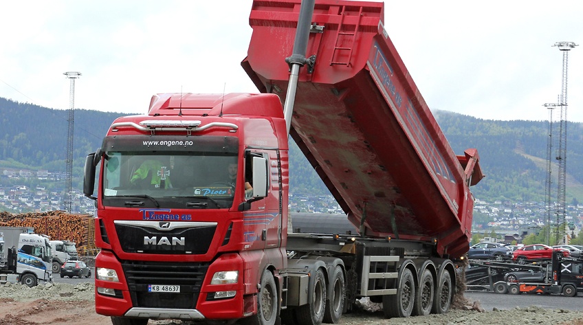 SSB: Norske lastebiler med redusert transportarbeid i første kvartal 2023