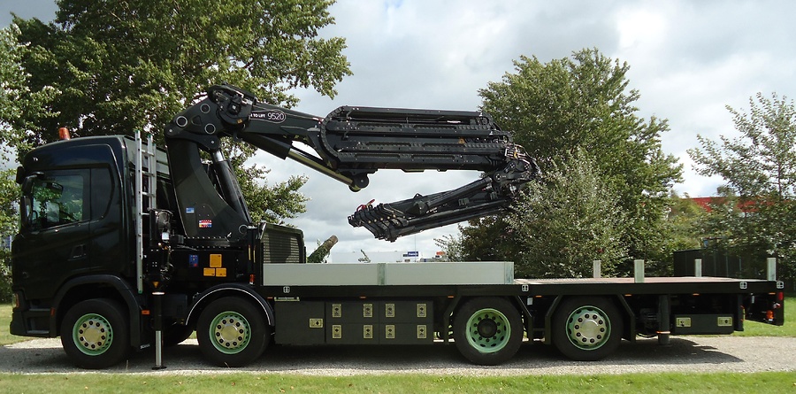 Kran og fast lad til Ishøj