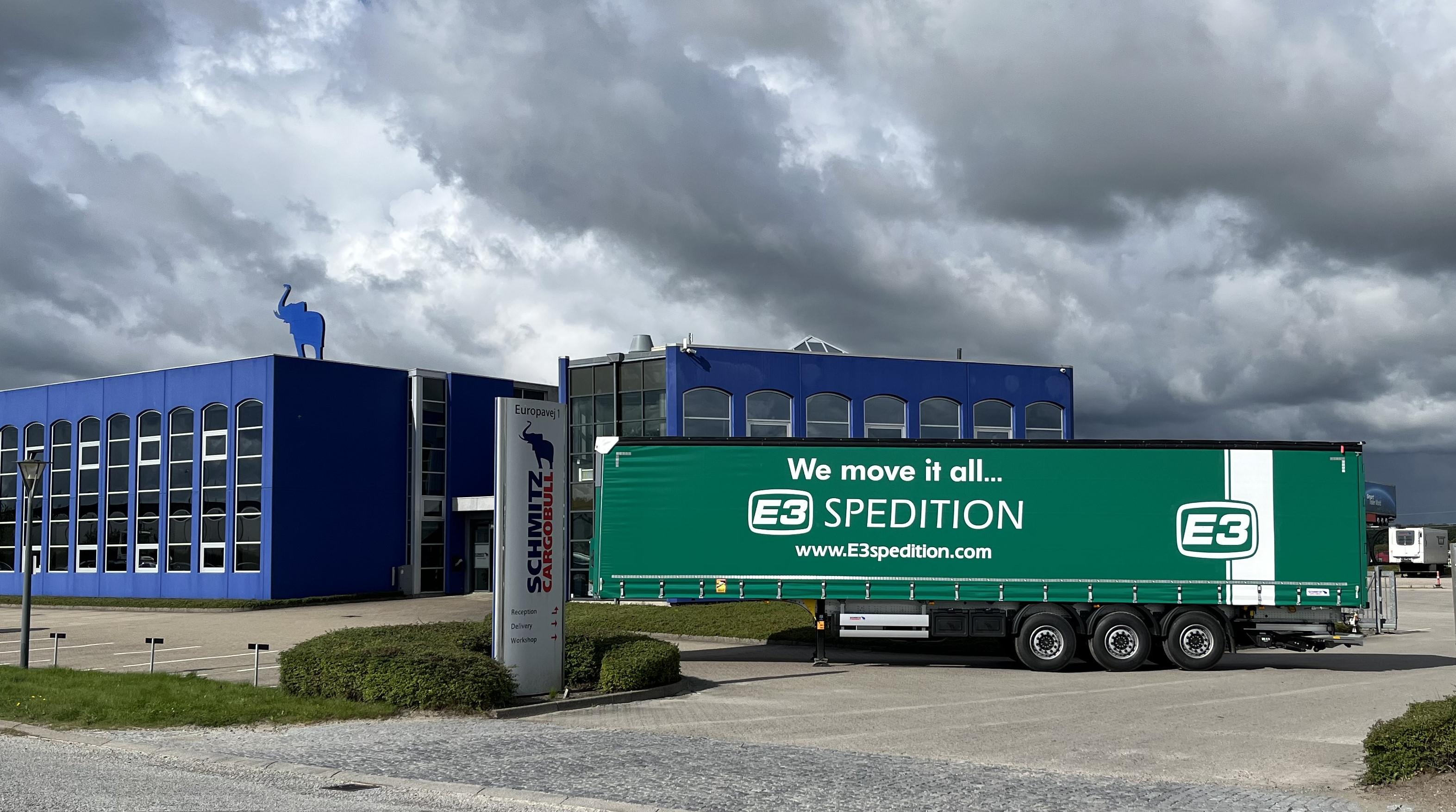 30 nye gardintrailere til E3 Spedition-Transport A/S