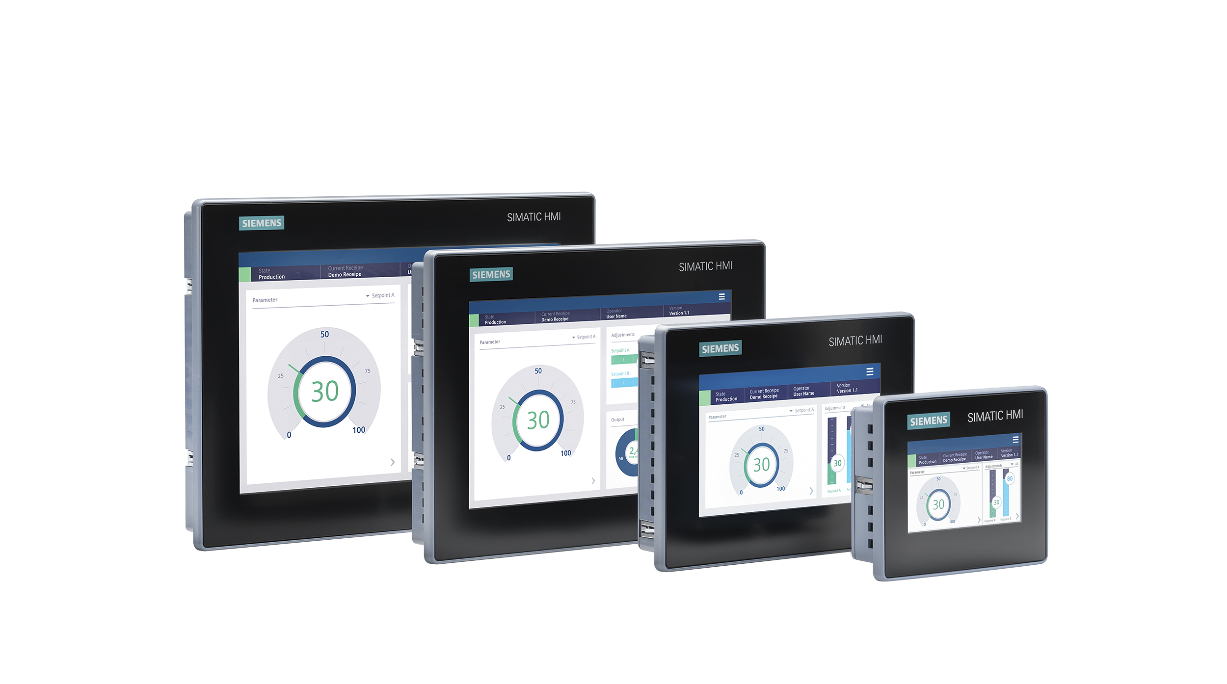 SIMATIC WinCC Unified Basic-paneler