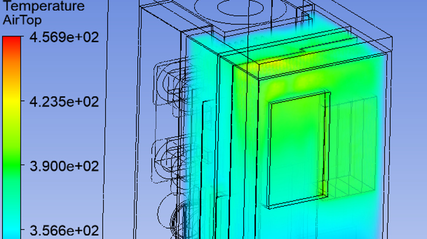 CFD-simuleringer af ny generation frekvensomformere