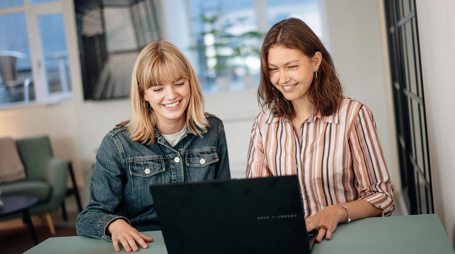 Sig hej til Alberte og Nadia