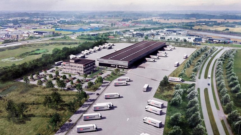 DB Schenker åbner Taulov-terminal