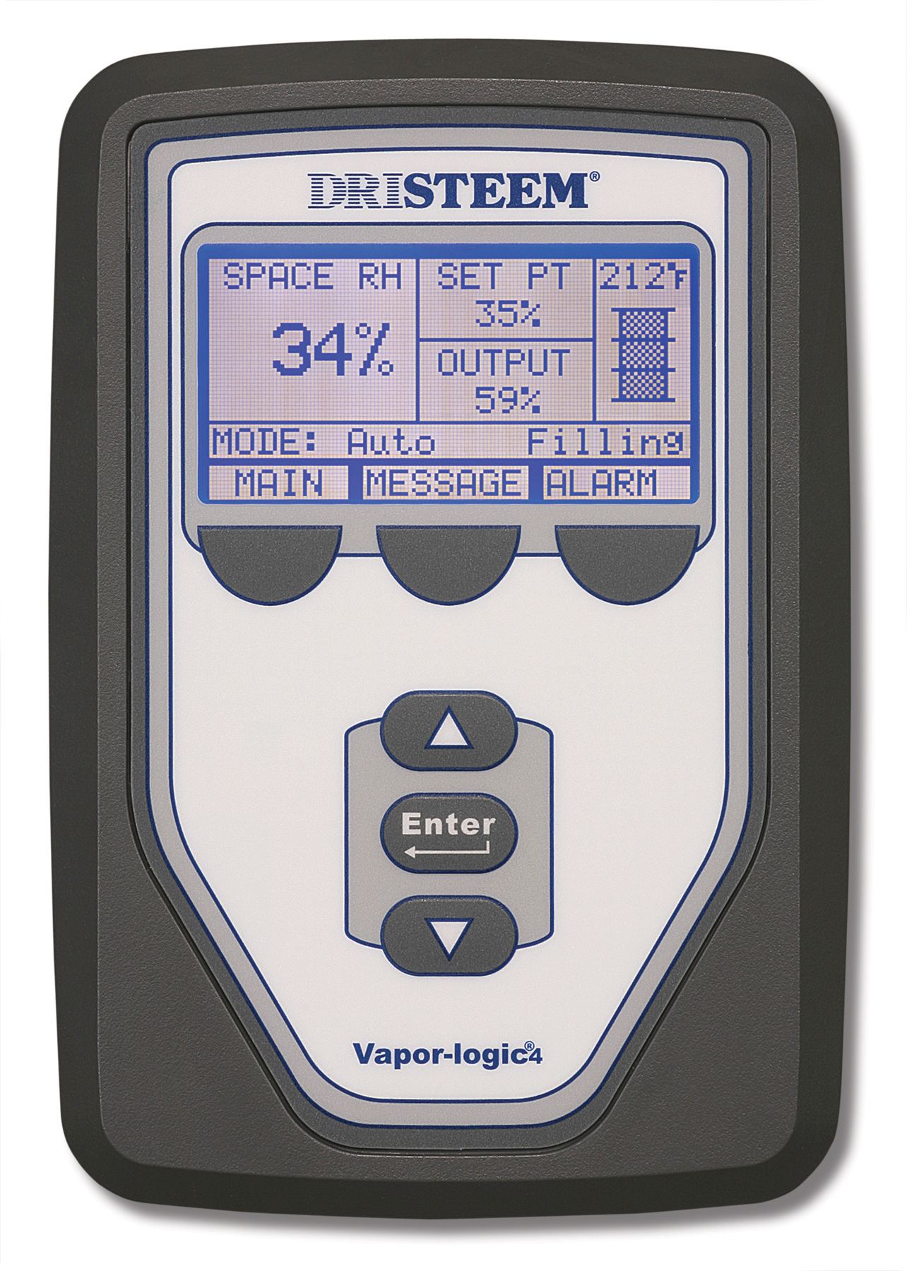 Fjernovervågning – og styring med Vapor-logic 4 fra Fugtkontrol.