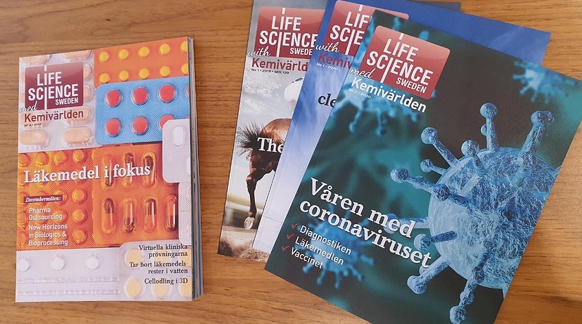 Rekordmånga läser Life Science Sweden