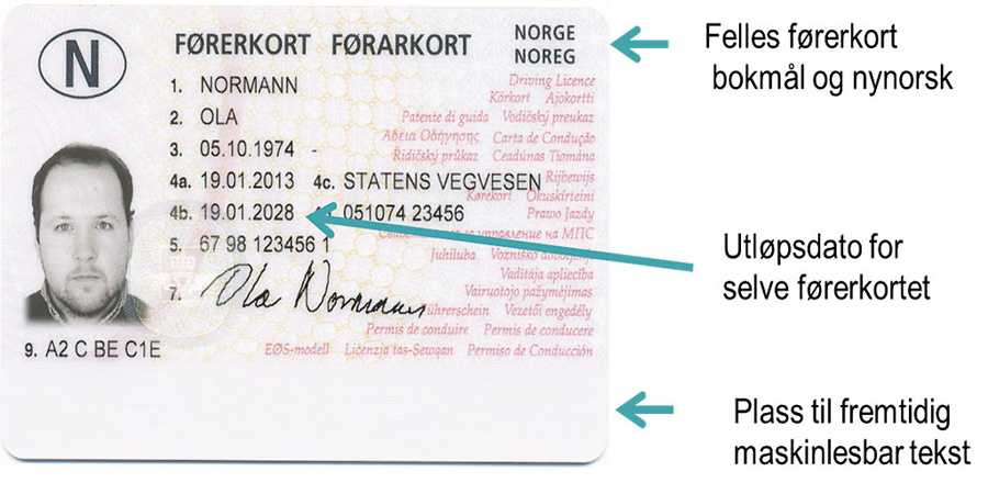 Slik er de nye førerkortene