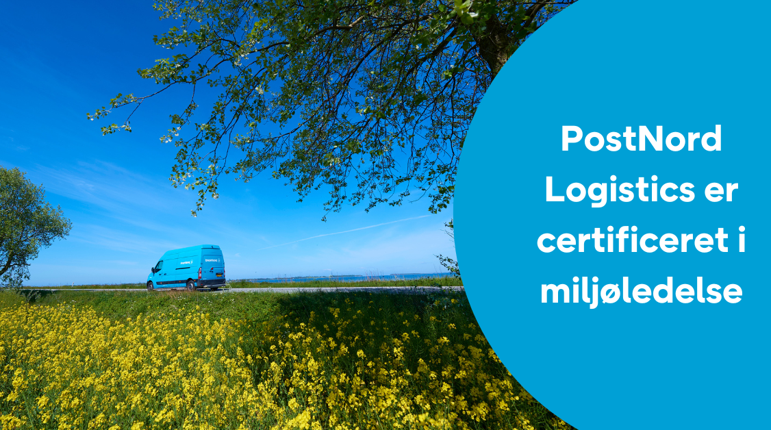 Ansvarlig logistik: PostNord Logistics får miljøcertificering (ISO 14001)