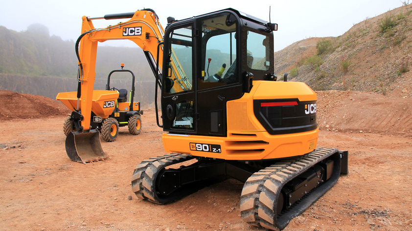 Nye JCB 90Z-1:: Ny 9-tonner