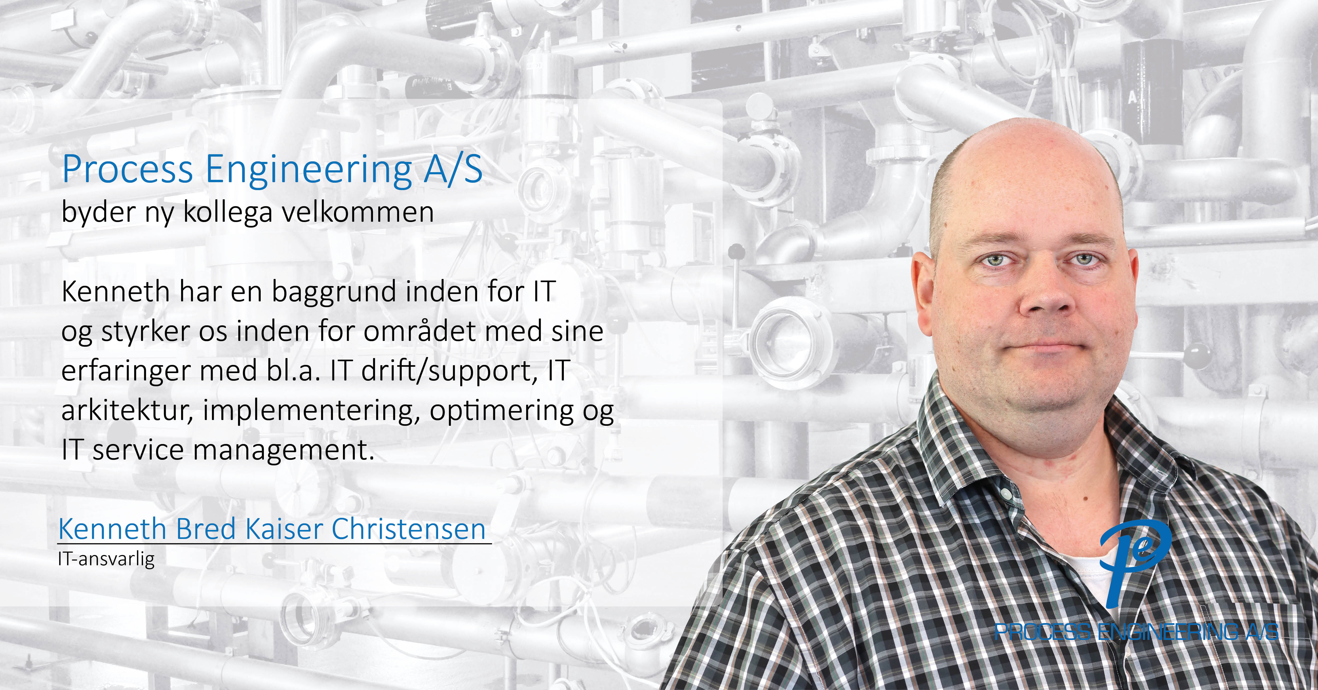 Nyt ansigt ved Process Engineering A/S