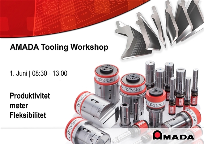 AMADA Tooling Workshop fredag 1. Juni!