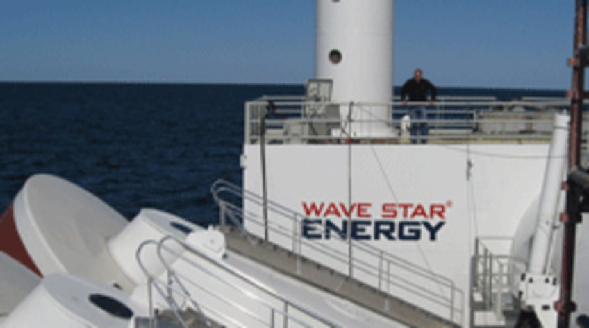 Wave Star fortsætter udvikling af bølge-energi