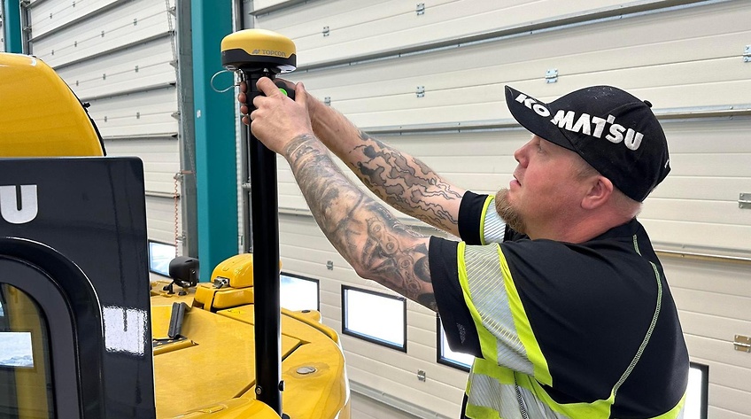 Hesselberg Maskin: Har blitt forhandler av Topcon