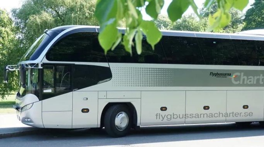 Flygbussarna Charter blir fossilfria