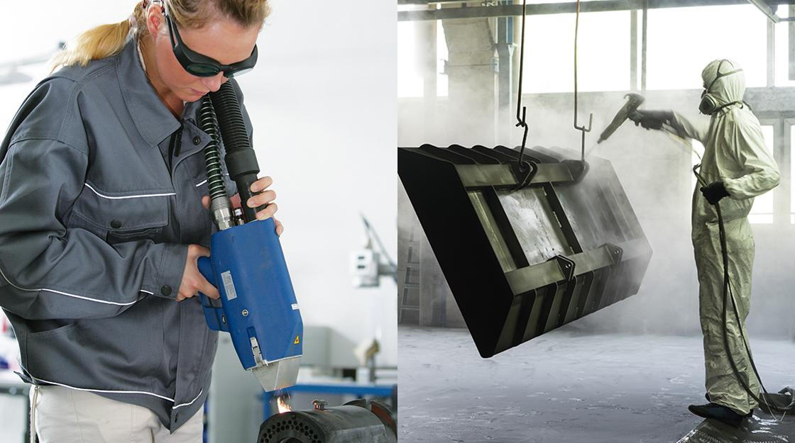 Laserrengöring vs abrasiv blästring