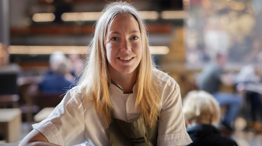 Pop up med lyxig snabbmat av Emma Shields