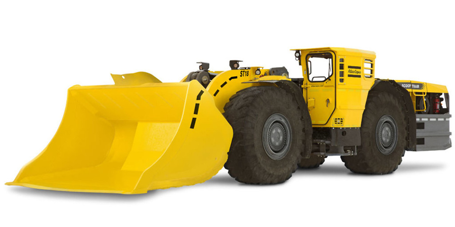 Scoopram ST18:: Atlas Copco lanserer 18-tonns laste maskin