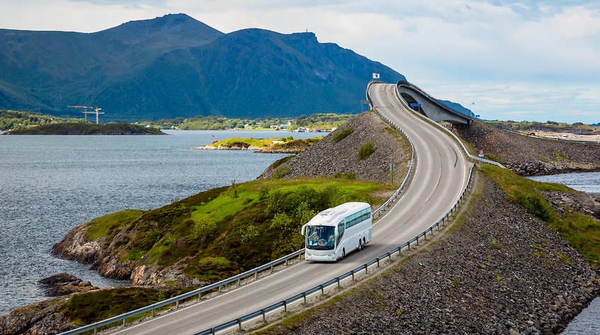Norska expressbussar får stöd