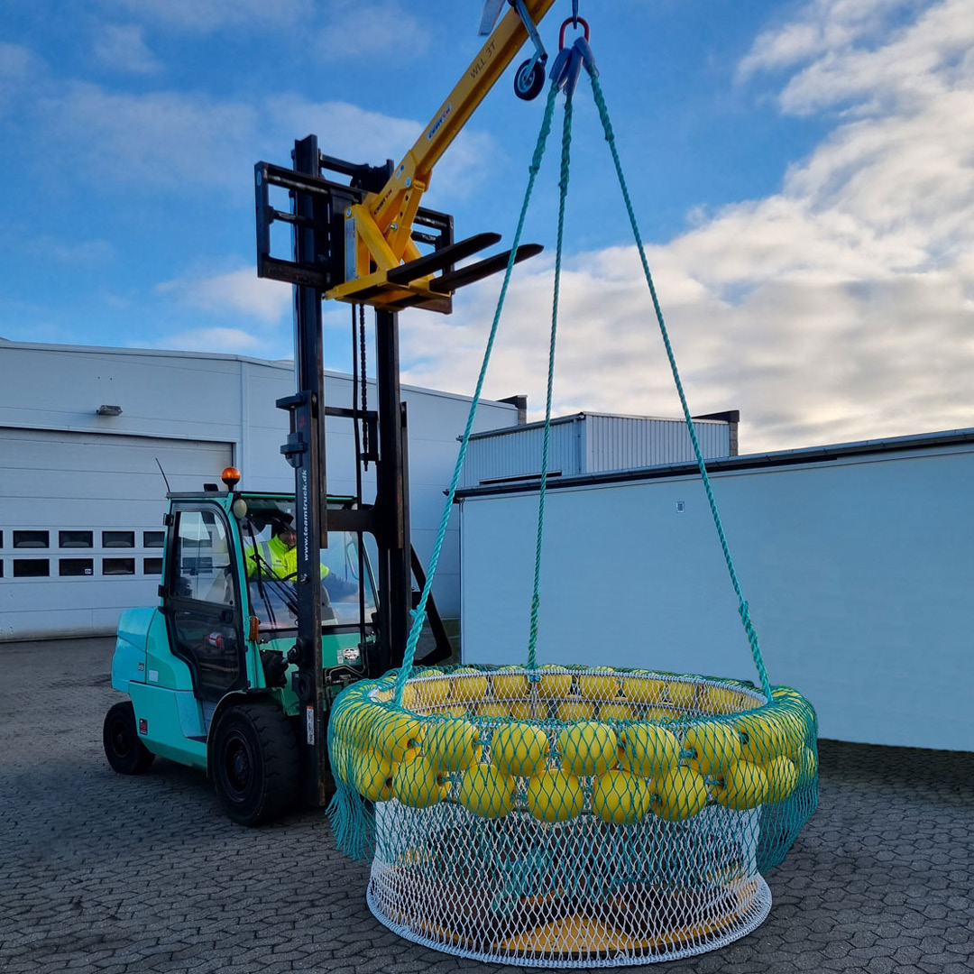 Load test af redningskurve til ESVAGT