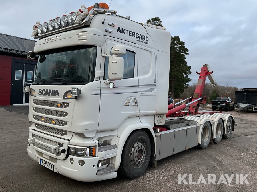 Lastväxlare Scania R580 8X4 Euro6