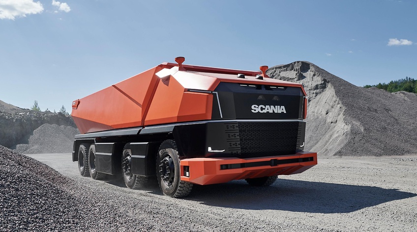 Här är Scanias nya autonoma lastbil