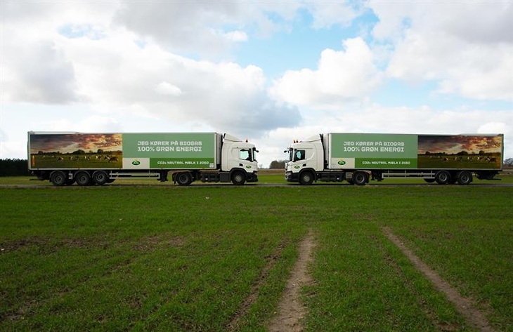 Arla: Disse lastbiler er meget tæt på konkurrencedygtige