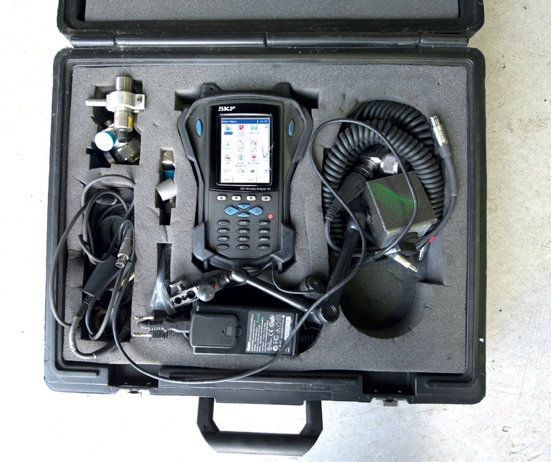 SKF Microlog analyzer - Building Supply DK
