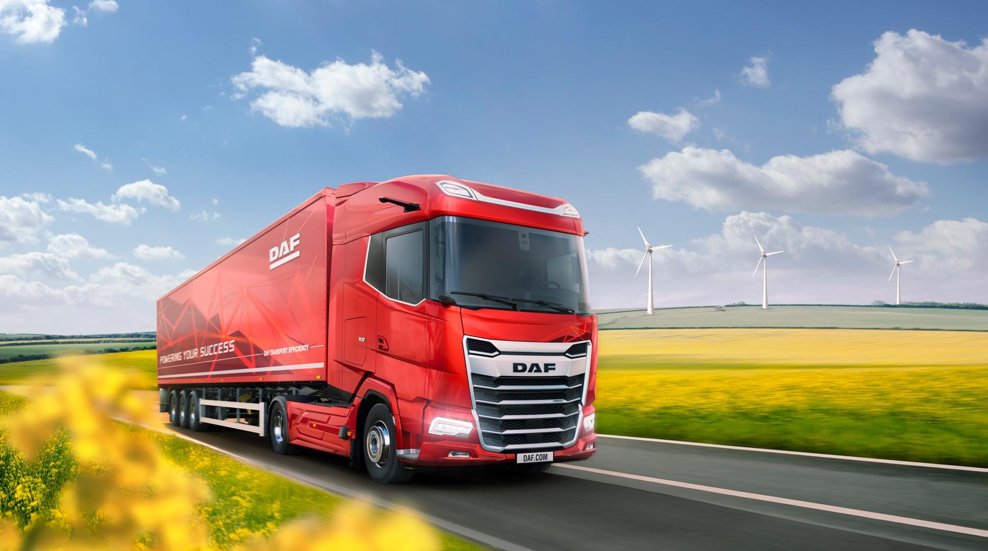 Vi er fan: Daf lastbiler kører nu også på B100 biodiesel.