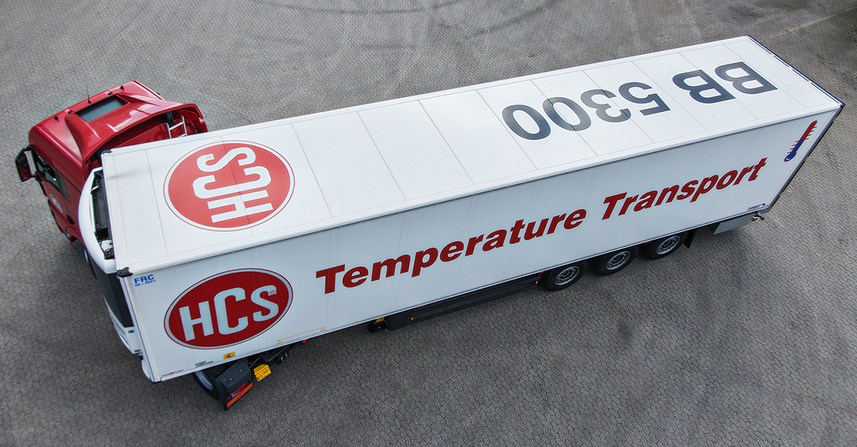 HCS tilbyder professionel transport af pharma og healthcare