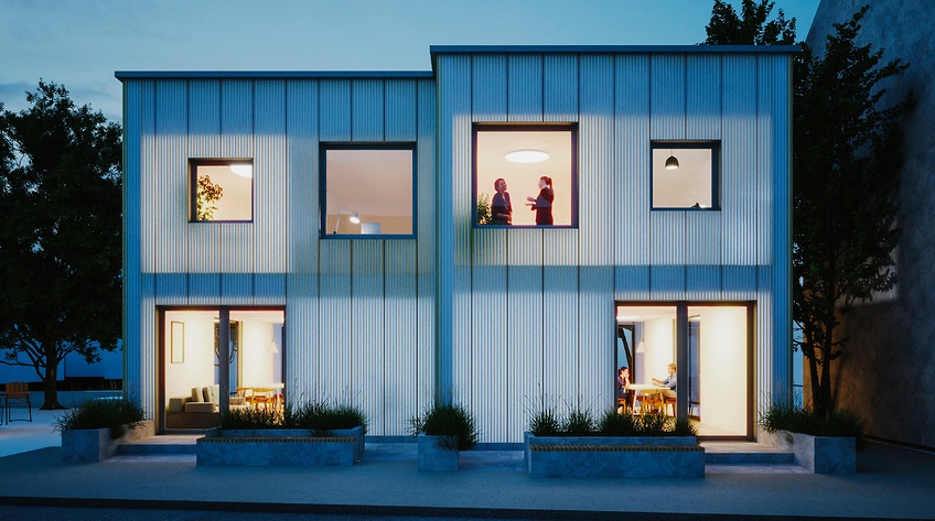 Bostadsutvecklare väljer Iso Timber