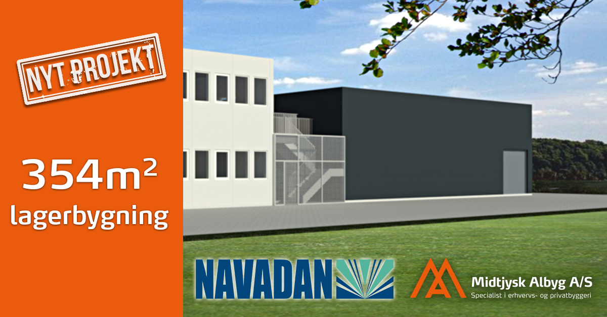 Ny lagerbygning til Navadan A/S