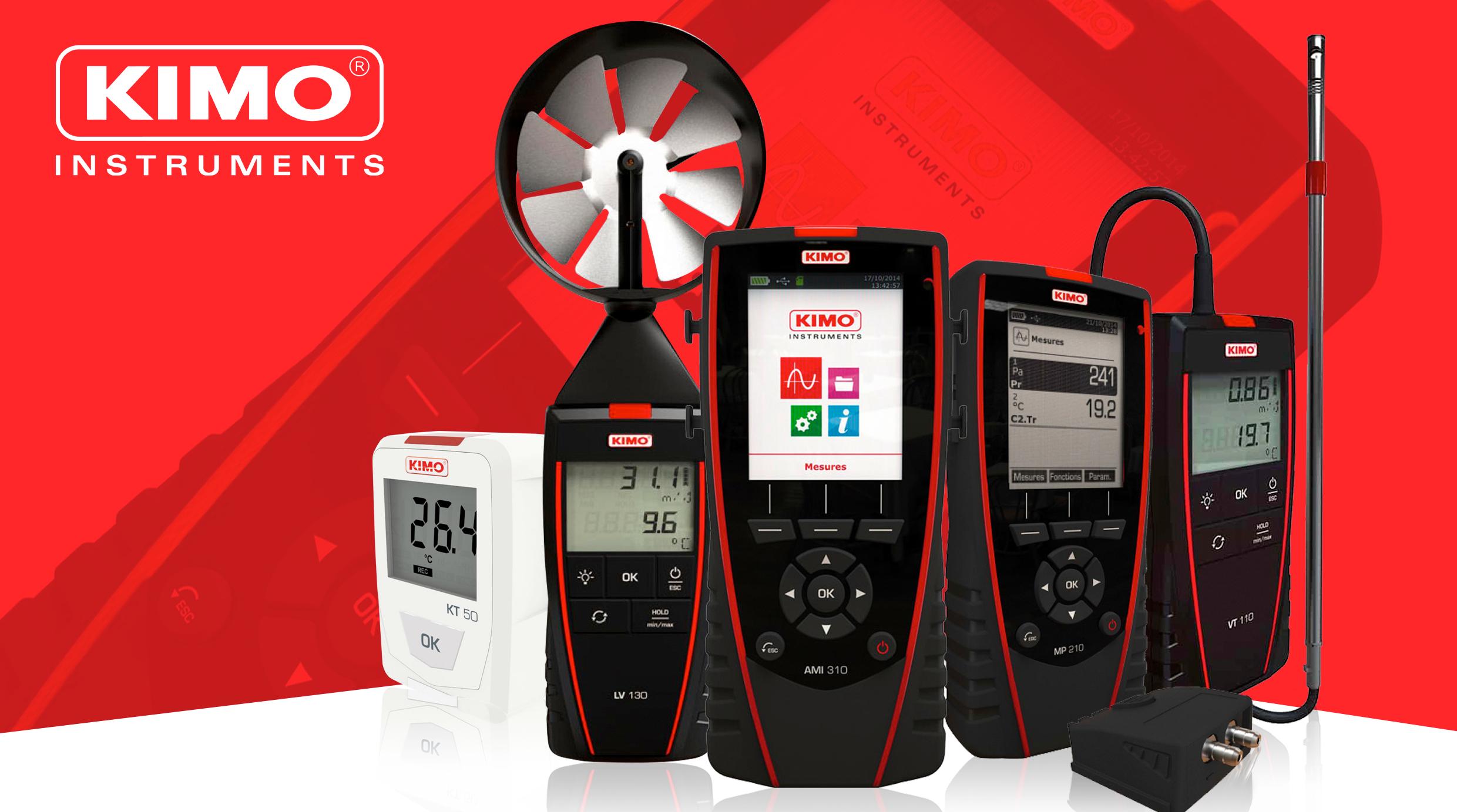 Nå kan du få Kimos verdenskjente ventilasjonsprodukter og dataloggere ...