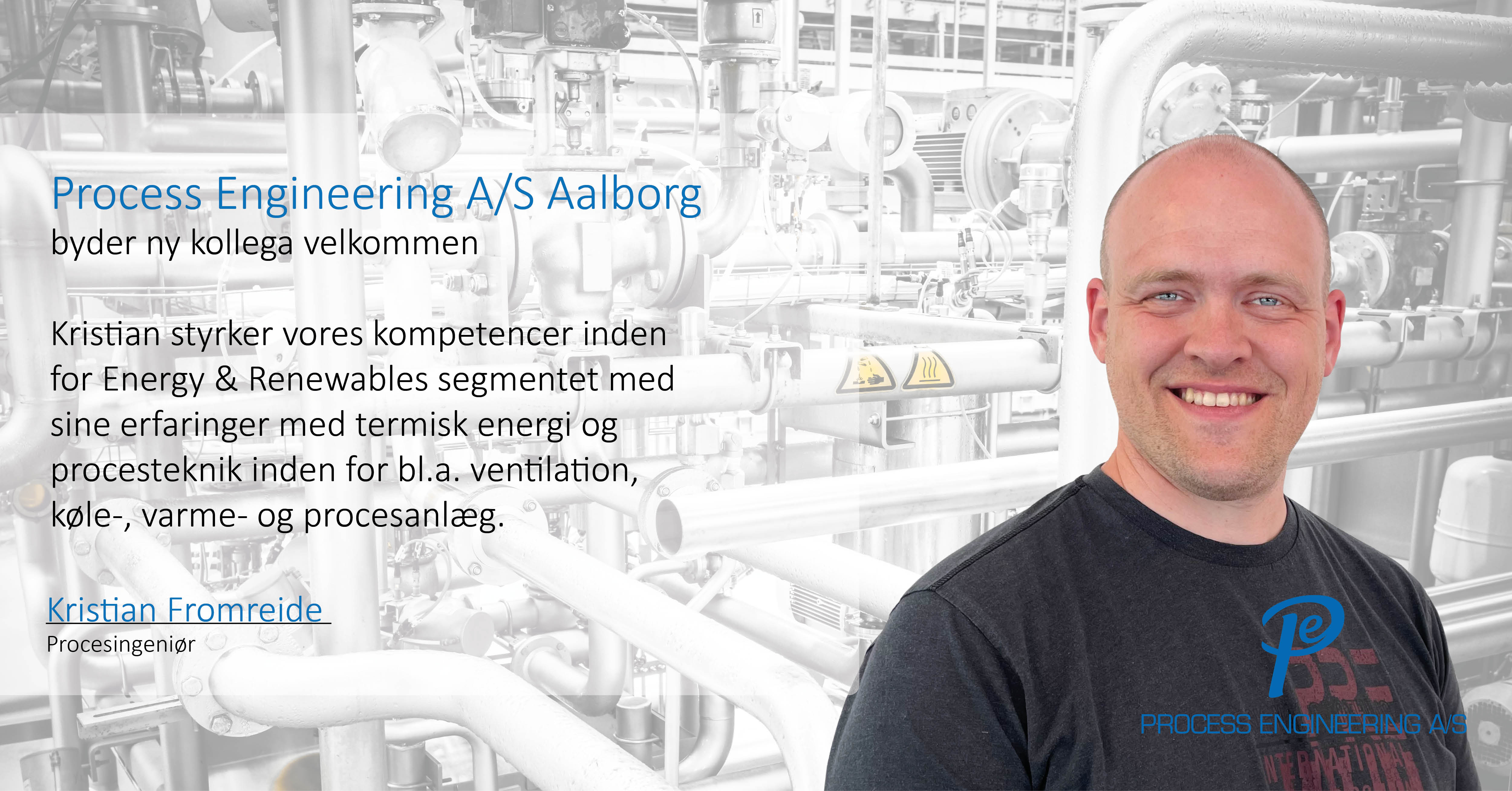 Nyt ansigt ved Process Engineering A/S