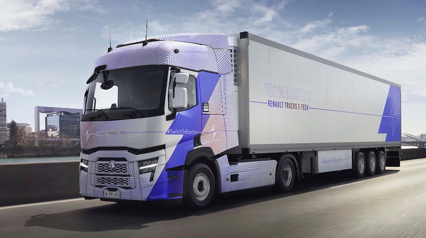Nye lastebiler: 44-tonns E-tech fra Renault
