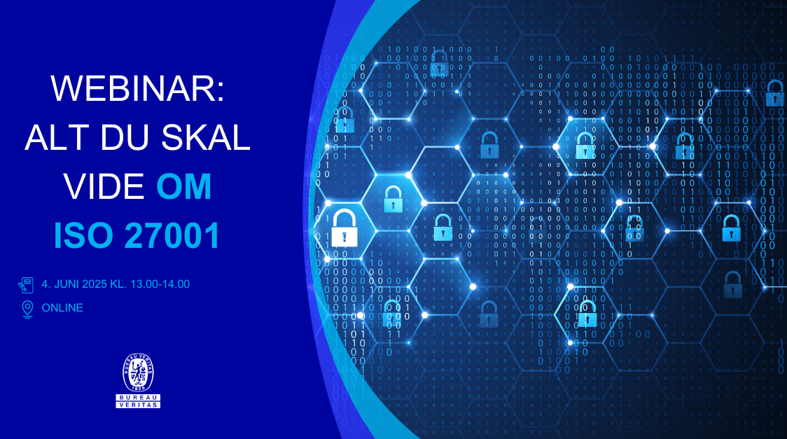 Webinar: Alt du skal vide om ISO 27001