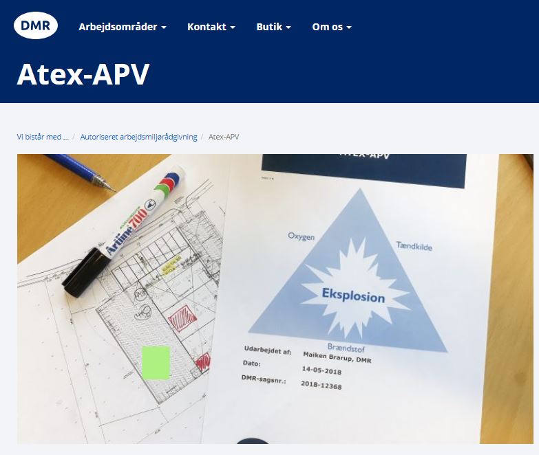 Pas på eksplosion og forebyg med ATEX - APV (ArbejdsPladsVurdering)
