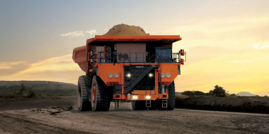 Ny Hitachi tiptruck:: Hitachi EH5000 AC-3 har lokomotivmotor