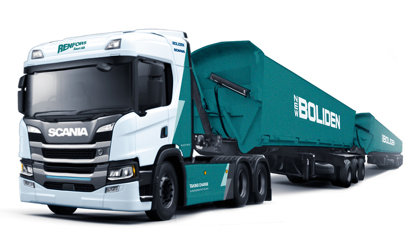 Elektrisk lastbil til tung transport