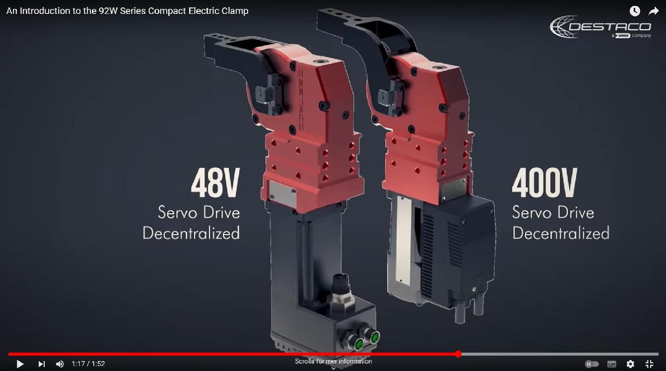 DESTACO New Electric Smart Clamp Solution