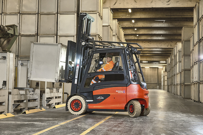 Dropper gas- og dieseldrevne gaffeltrucks