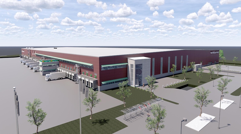 Martin och Servera bygger 30 000 kvadratmeter