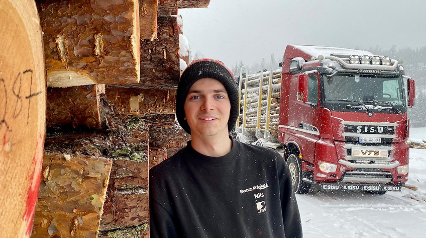 Nils Thomas Pedersen (18): Snart lastebileier