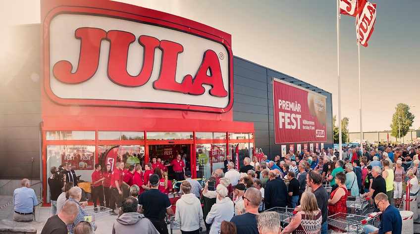 Jula öppnar ännu ett varuhus i Skåne