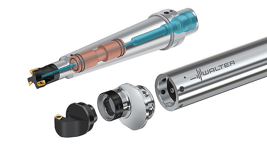 Walter med nye produkter for vibrasjonsfri fresing og dreiing