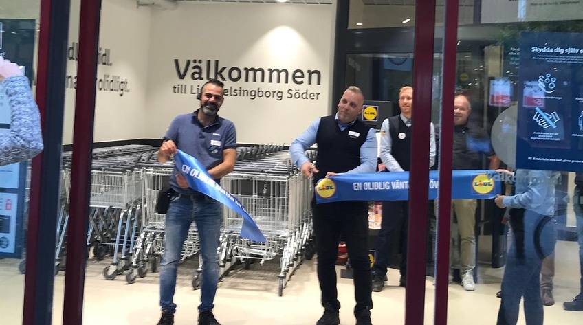 Helsingborgs fjärde Lidl – på målsnöret till 200