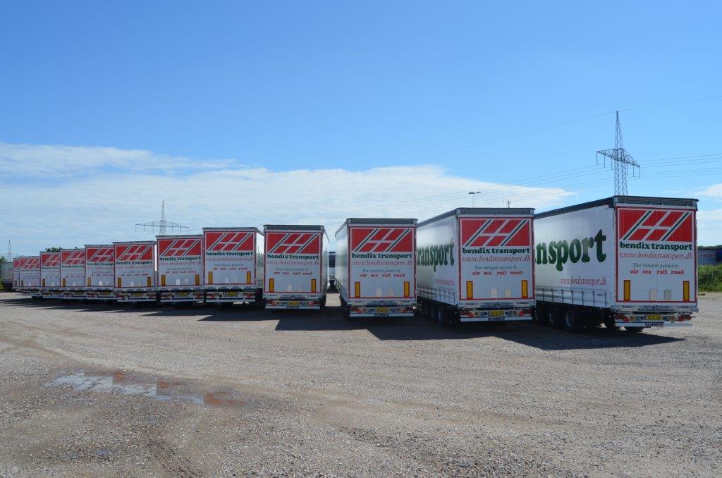 15 nye gardintrailere til Bendix Transport